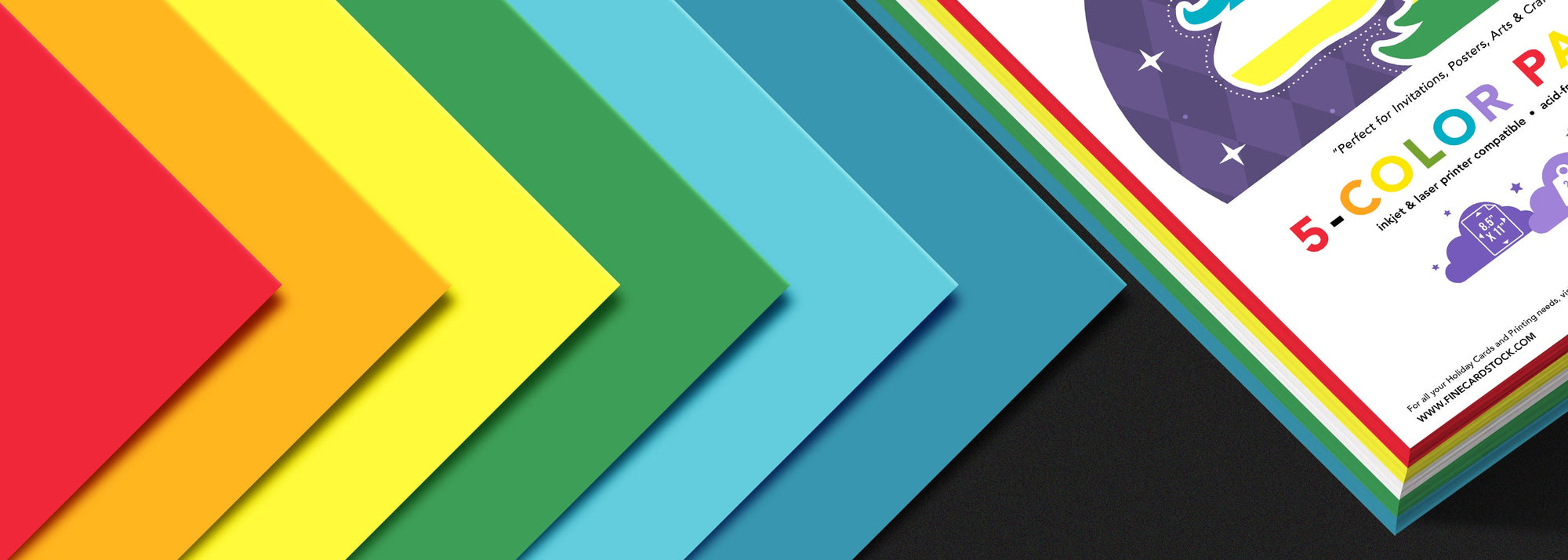 Essential Cardstock Color Set - Variety Pack