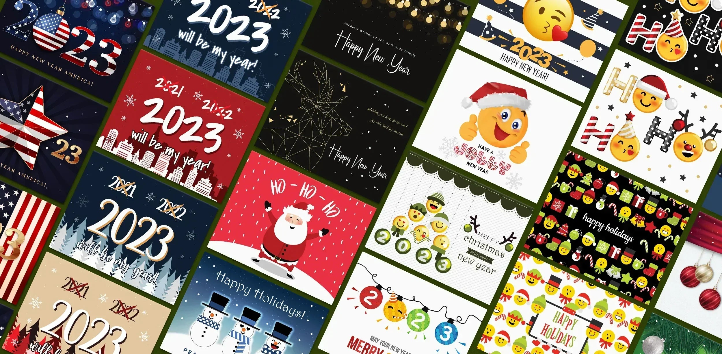 Send Fun and Creative New Year Cards to Your Loved Ones!