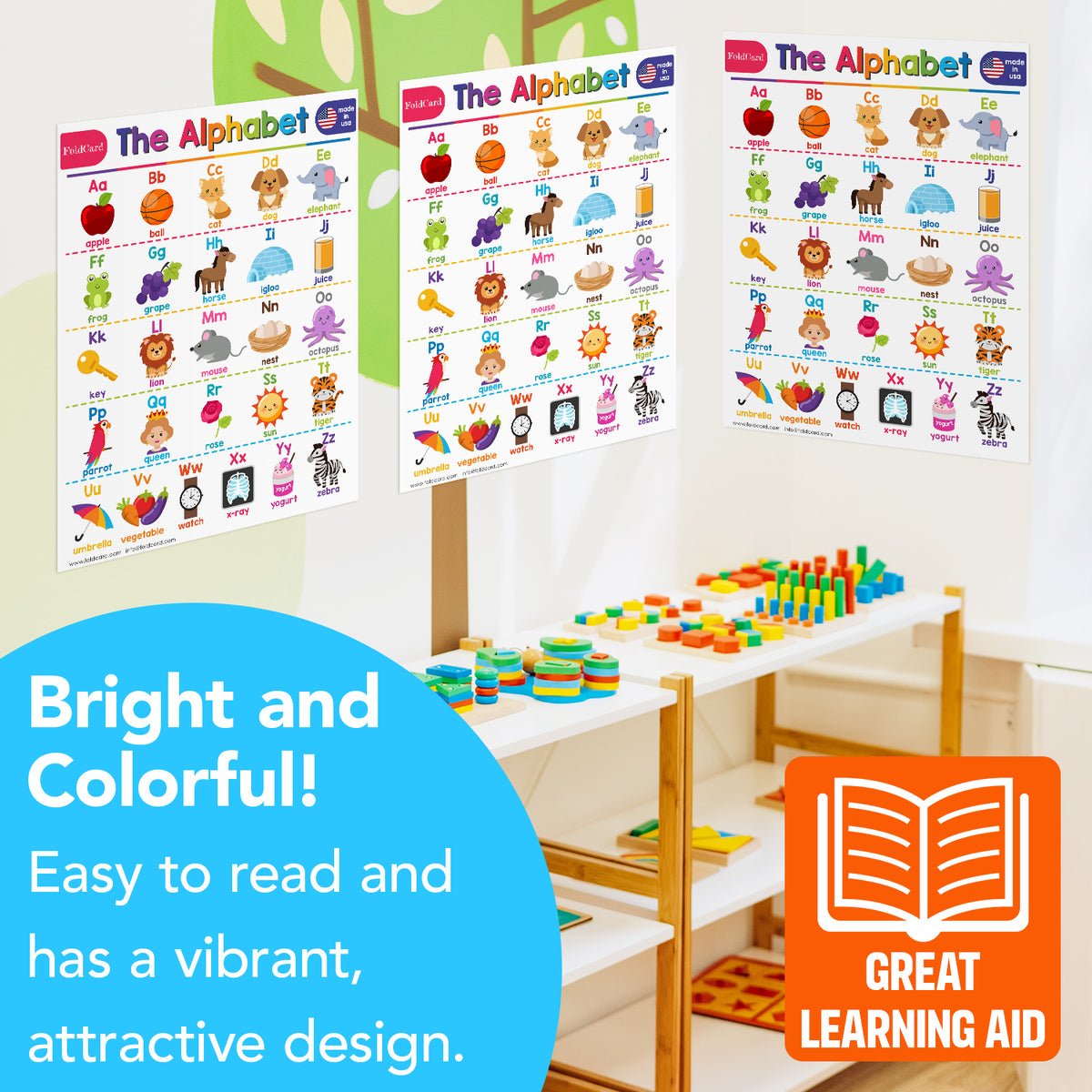 Alphabet Chart for Kids | Educational Learning Aid