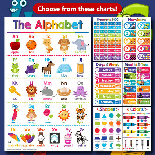 Alphabet Chart for Kids | Educational Learning Aid