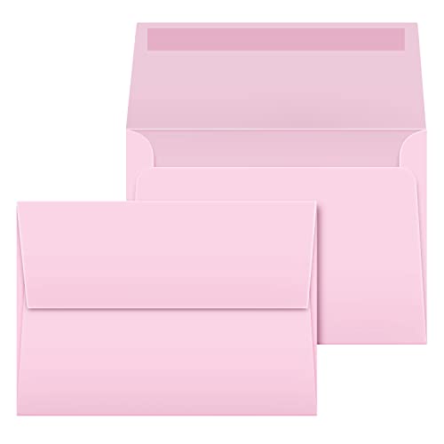 Valentine's A7 Envelopes Ultra Pink - 25 Pack for Invitations & Cards
