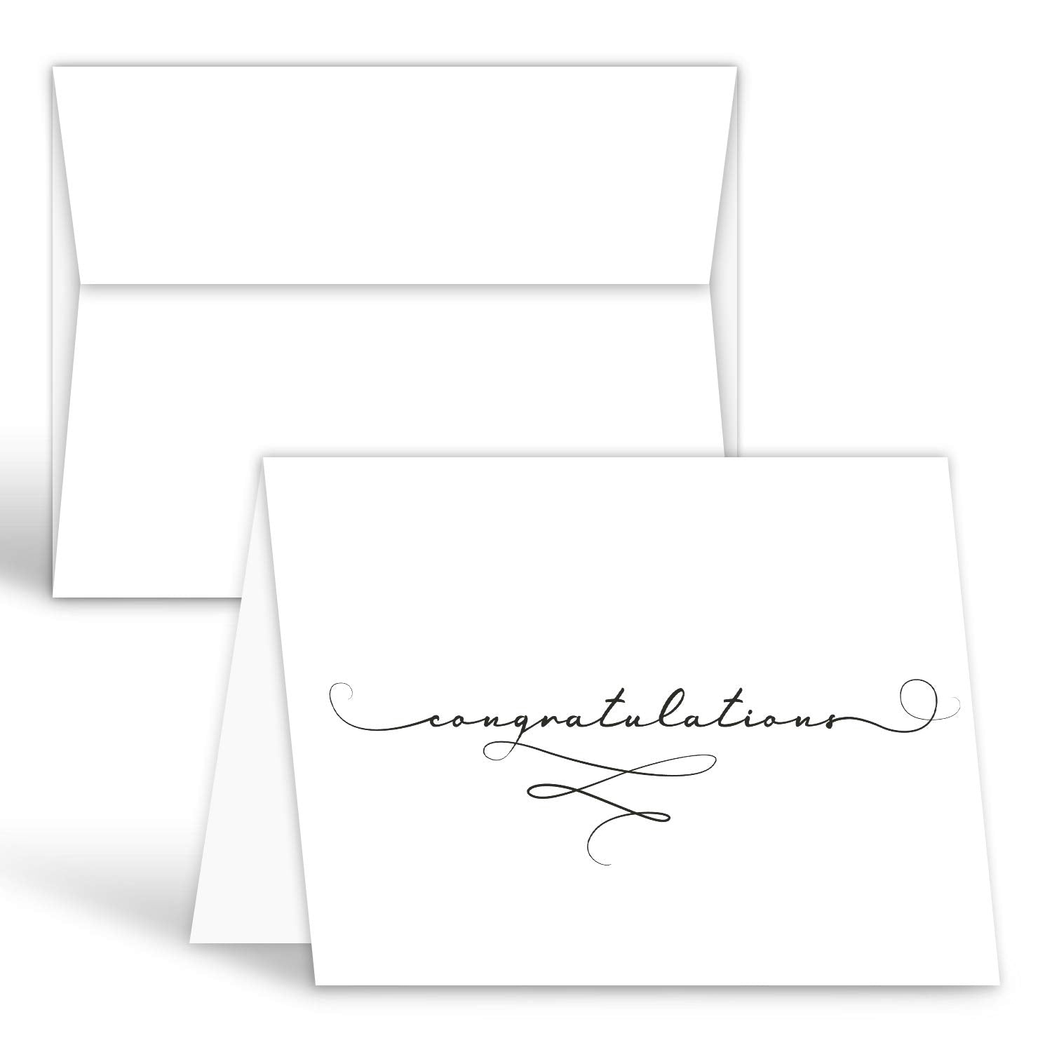 Bulk Pack of 25 'Congratulations' Cards for Milestone Celebrations